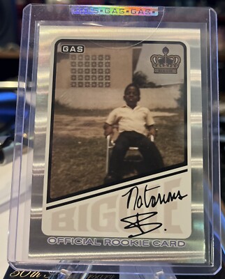 GAS Trading Cards - Limited Edition Notorious B.I.G. Card Rookie ...