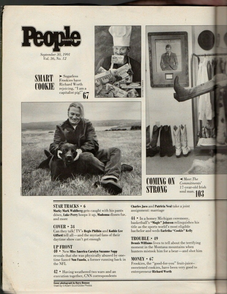 People Magazine Sep 30 1991 Kathie Lee Gifford Regis Philbin Princess ...