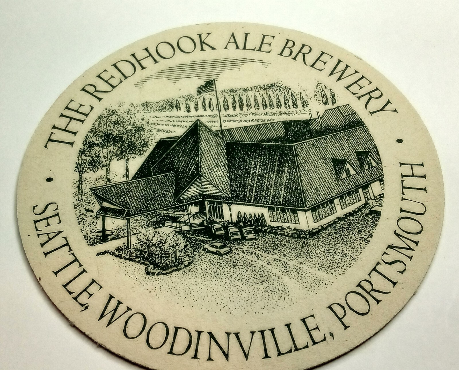 RED HOOK BREWERY of SEATTLE WA, "QUALITY ENDURES" BEER COASTER. | eBay