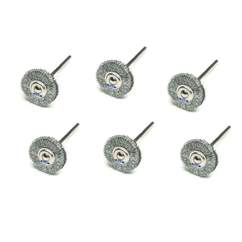 MOUNTED STEEL WHEELS 1" CRIMPED JEWELRY FOREDOM DREMEL ROTARY TOOL ...