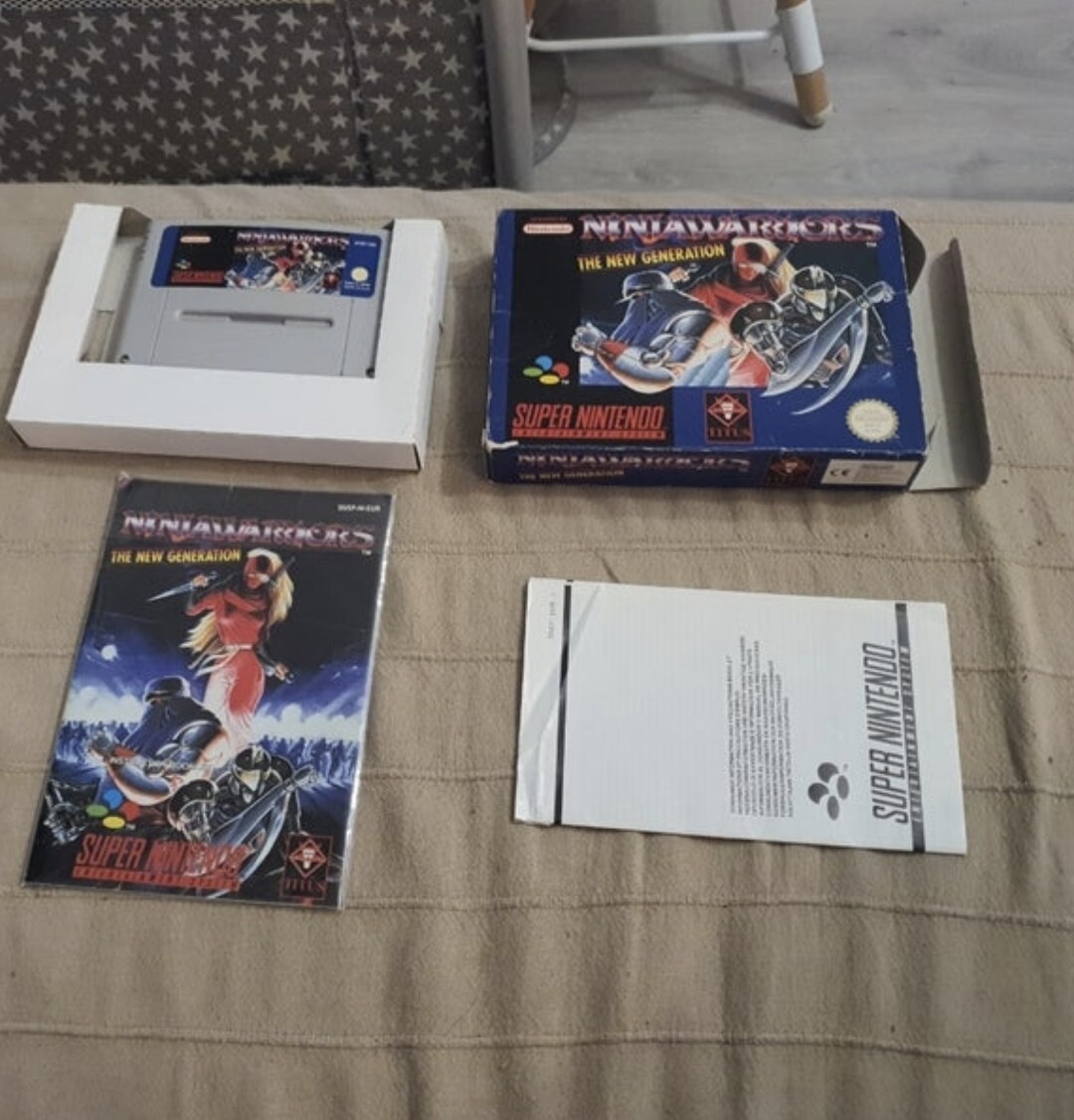 Ninja Warriors SNES - Juegos Retro Database