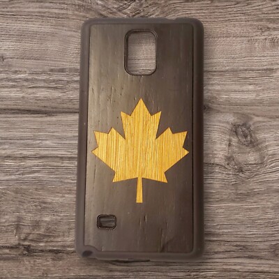 Custom Canada Case for Samsung Galaxy S5 / S5 NEO Phone Cover Wood ...