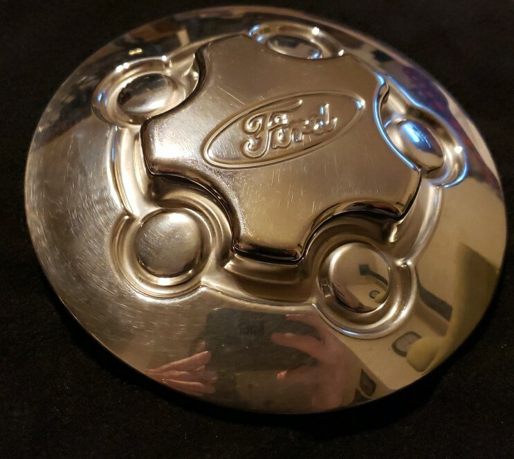 Set 4 Ford Crown Victoria Wheel Center Caps Cop Police P71 1988 2016 ...