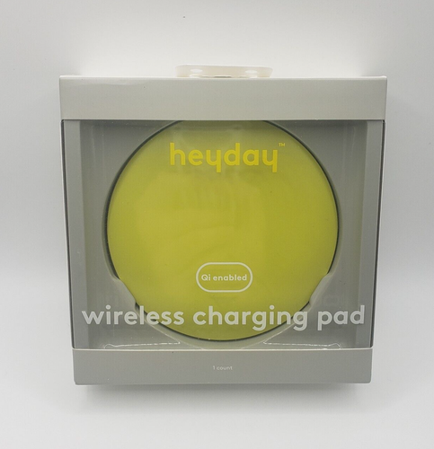 Heyday Yellow Wireless Charging Pad - Qi Enabled | eBay