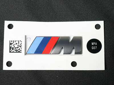 51148094001 Schriftzug M Sport Emblem NEU & OEM BMW G07 X7 M 50dx 50iX ...