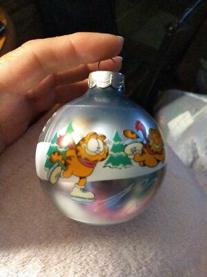 1990 Garfield Hallmark Ball Ornament | eBay