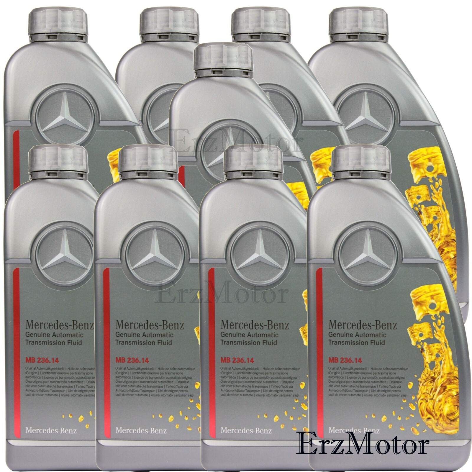 9 Liter ORIGINAL MERCEDES BENZ Getriebeöl MB 236.14 Automatikgetriebeöl ...