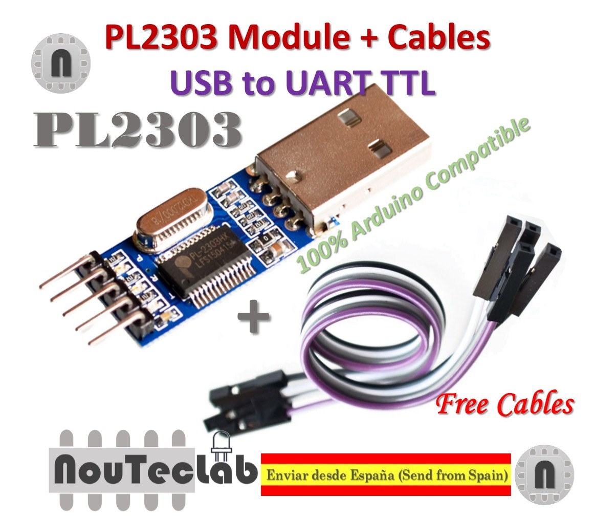 5pcs Pl2303 Usb To Rs232 Ttl Converter Adapter Module