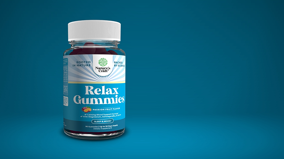Calming Gummies for Adults with Ashwagandha and Magnesium - Relaxing ...