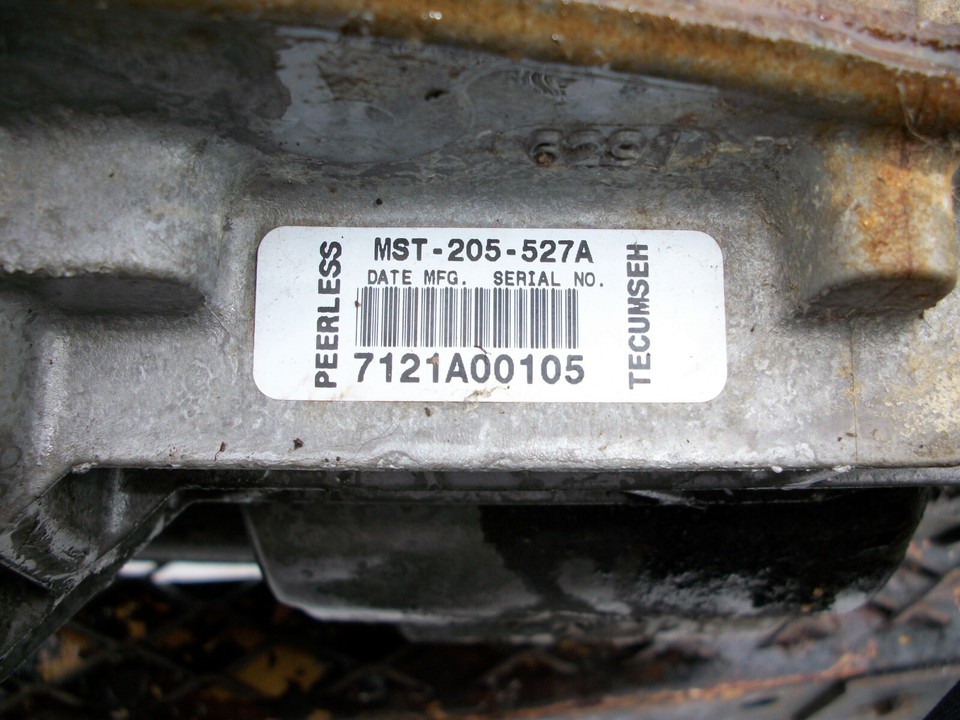 USED PEERLESS 5 SPEED TRANSAXLE MST-205-527A | eBay