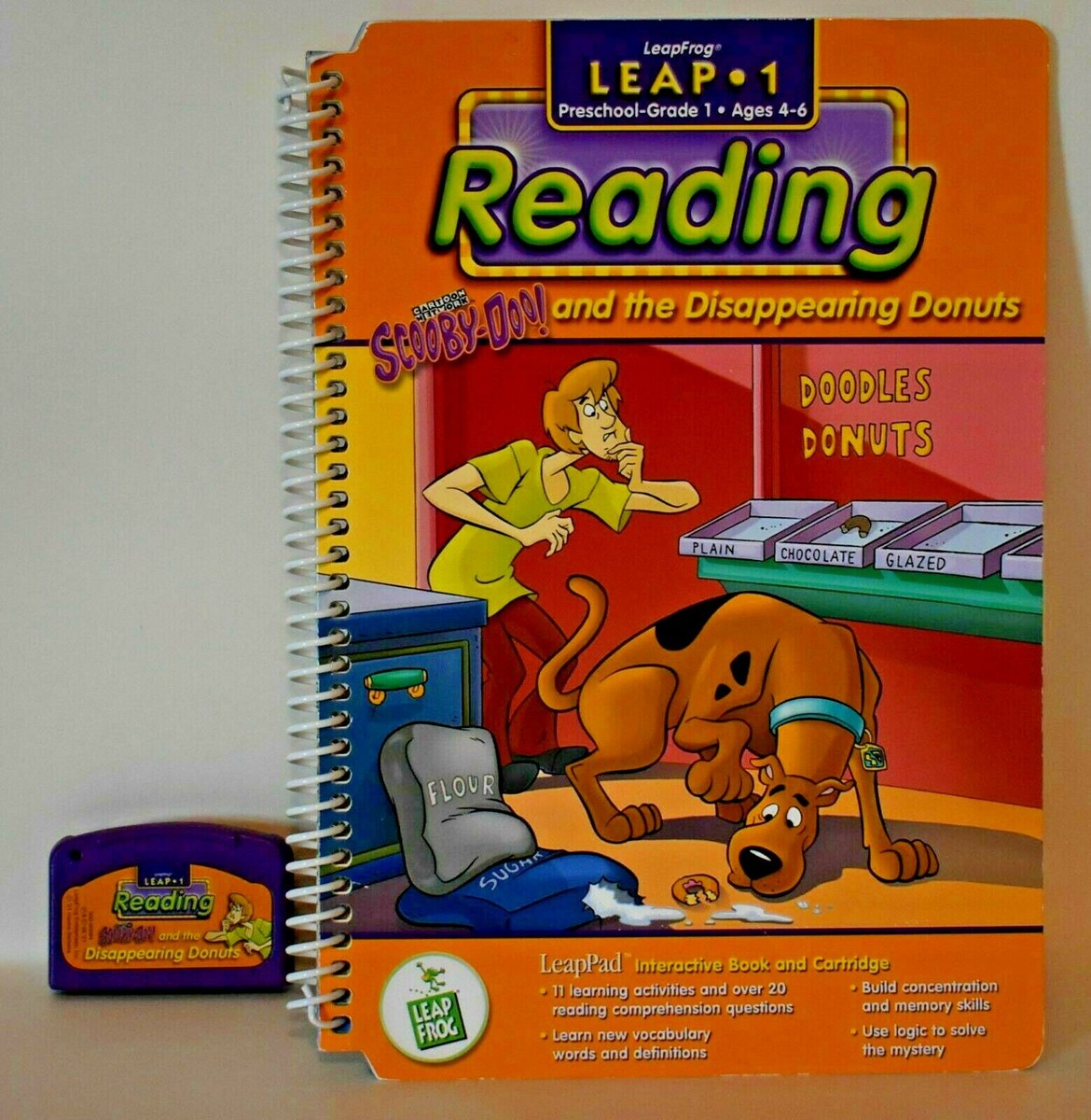 Leapstart Books LeapFrog LeapPad 1st Grade Reading Book Scooby Doo ...
