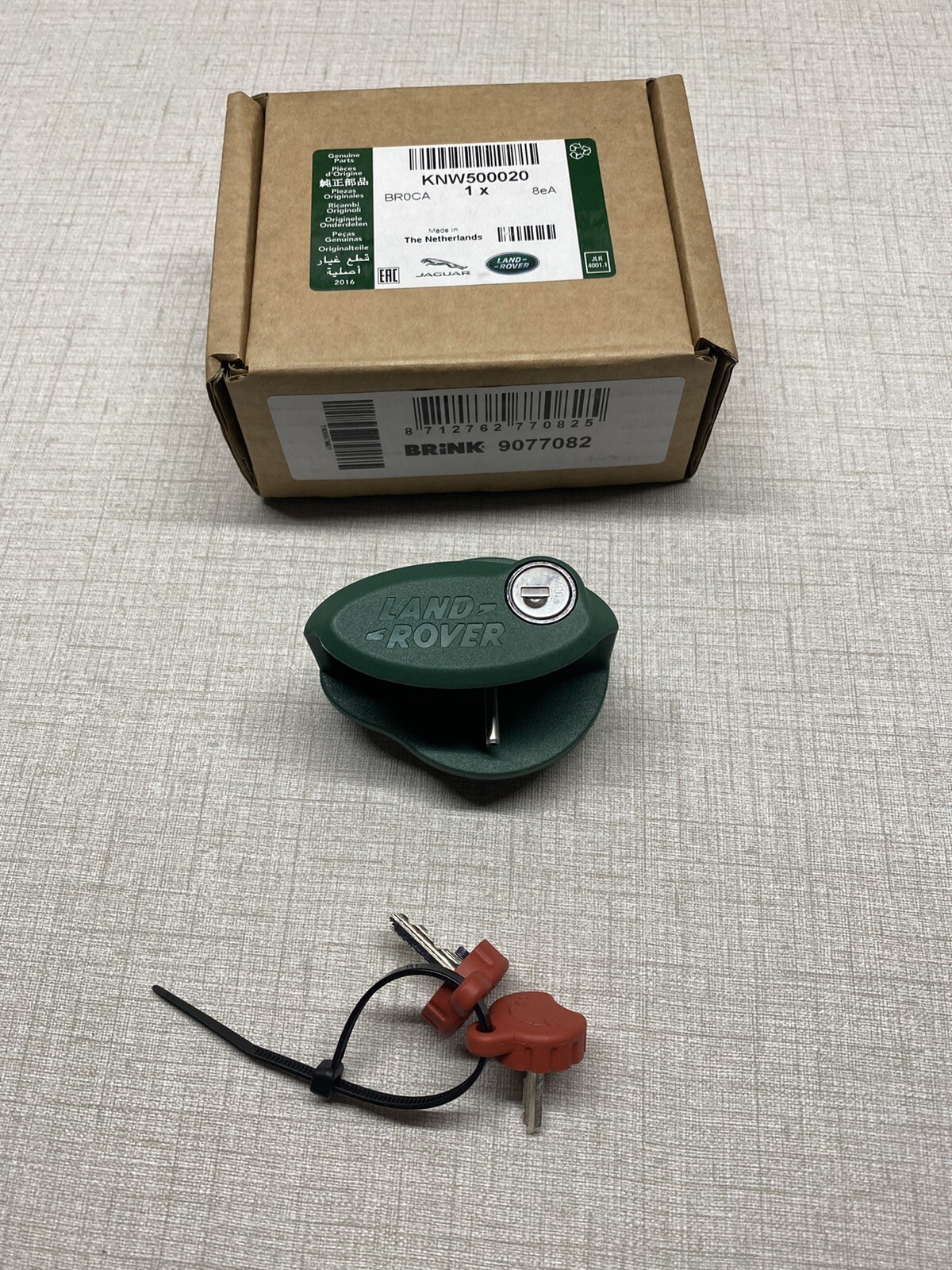 LAND ROVER LR3 LR4 RR SPORT TOW TRAILER HITCH RECEIVER LOCK LARGE TYPE ...