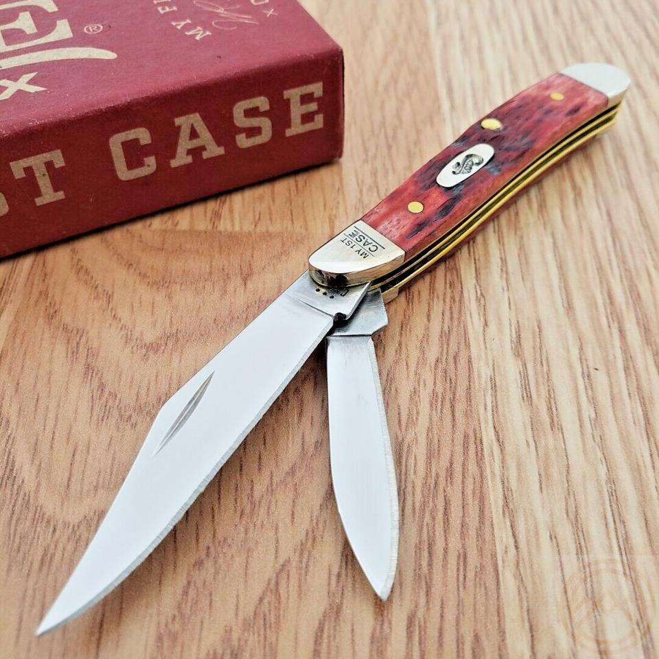 Case XX My First Case Peanut Pocket Knife Stainless Steel Blades Red ...