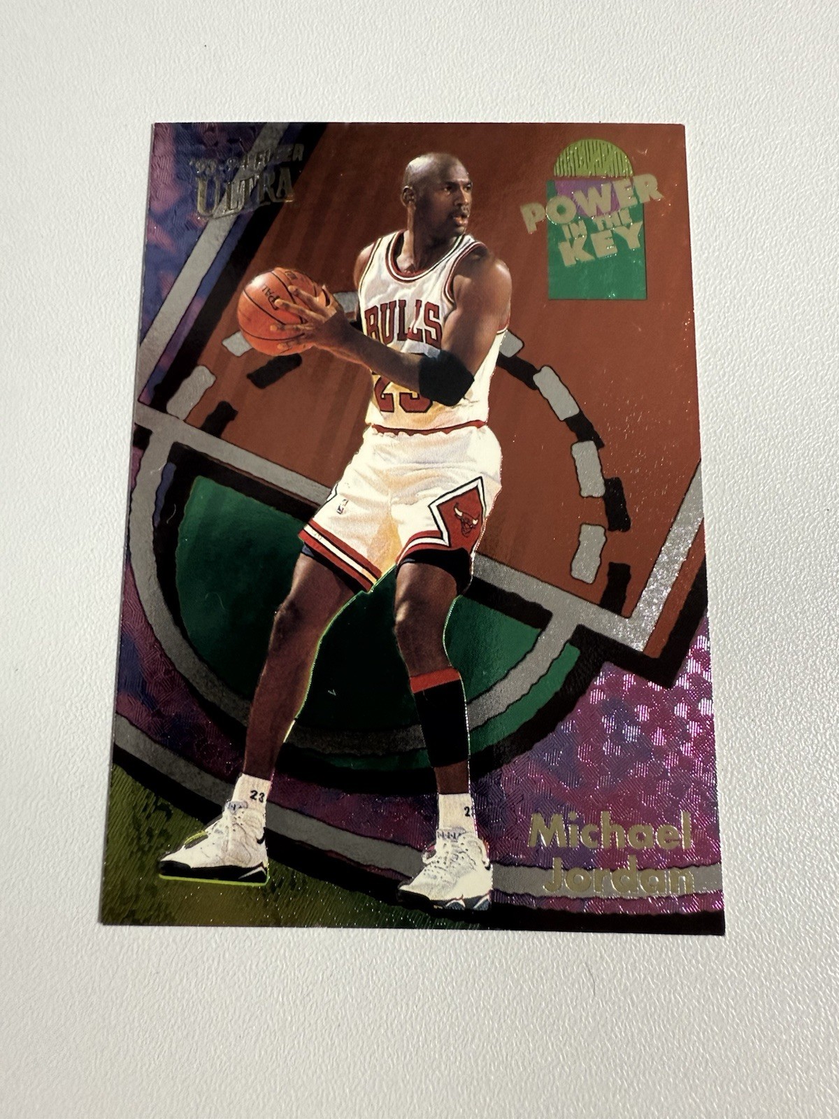 1994 Fleer Ultra Michael Jordan Power In The Key #2 Of 9 | eBay