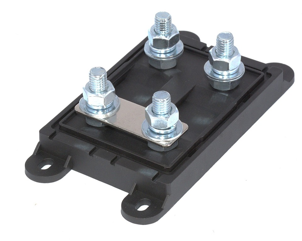 MEGA Double Fuse Block Holder w Cover 100A–300A 12/24V Auto Truck ...