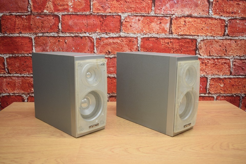 Hitachi AX-M67 Mini Hi-Fi Stereo System CD Player Speakers Working ...