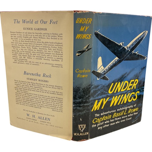 Under My Wings Captain Basil L Rowe Autobiography Hardcover 1957 | eBay UK