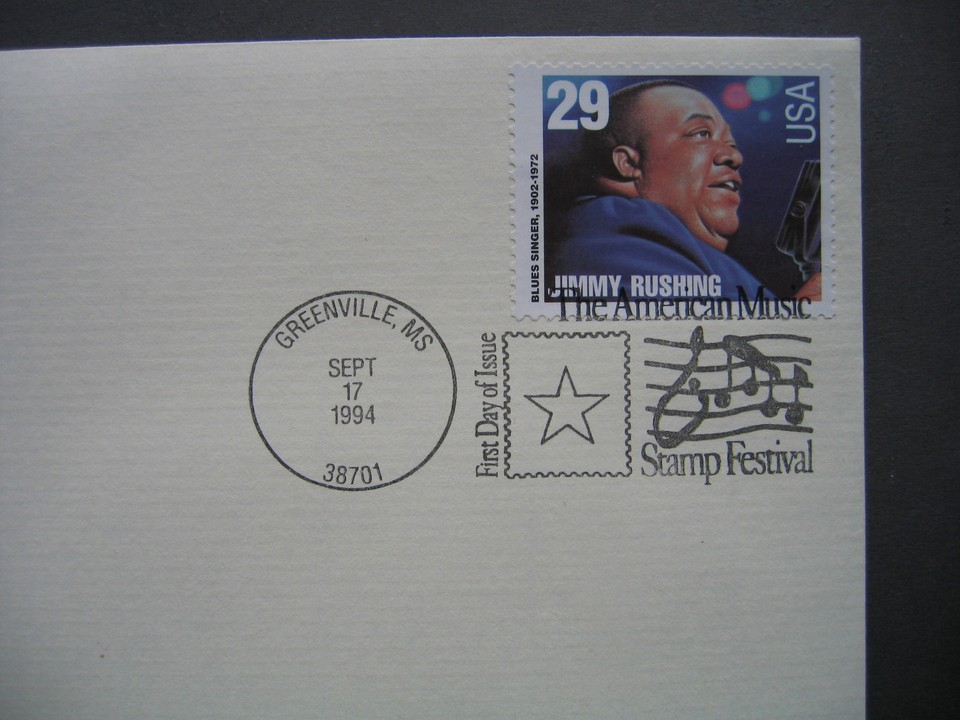 1994 Jimmy Rushing Jazz Gold Golden Cover replica Stamp | eBay