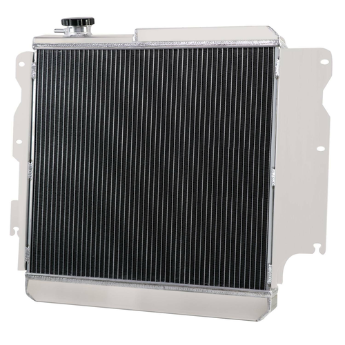 3-ROW CORE ALUMINUM RADIATOR FOR 1987-2006 JEEP TJ YJ WRANGLER CHEVY GM ...