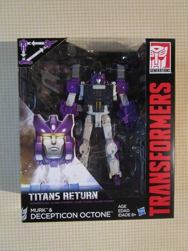 Transformers Generations Lot TITANS RETURN G1 OCTANE & MURK MISB ...