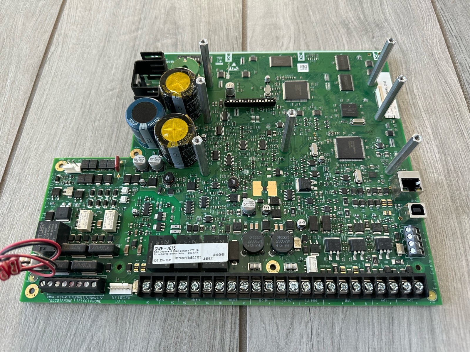 Honeywell Gamewell FCI GWF-7075 Fire Alarm Board Control Panel FREE ...