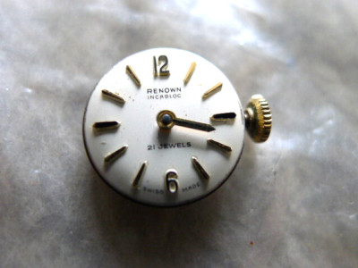 Bravingtons Renown 21 jewelled Ladies Watch Movement.. GWC.. | eBay UK