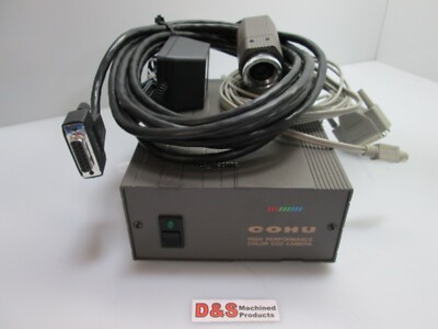 Cohu 8295-1000/0000 High Performance Color CCD Camera 12V AC/DC, W ...