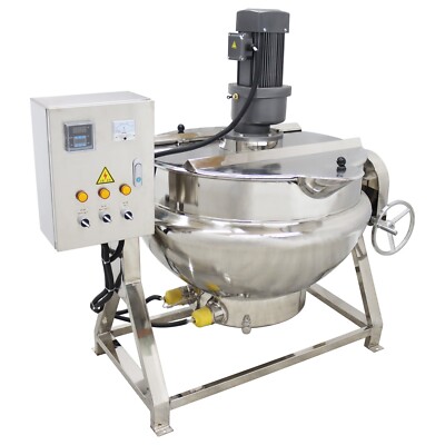 52.8gallon Tilting Jacketed Kettle 220V Sandwich Steam Pot 200L Cooking ...