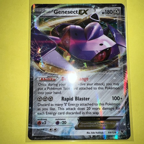 Genesect EX 64/124 Ultra Rare Fates Collide Pokemon TCG | eBay