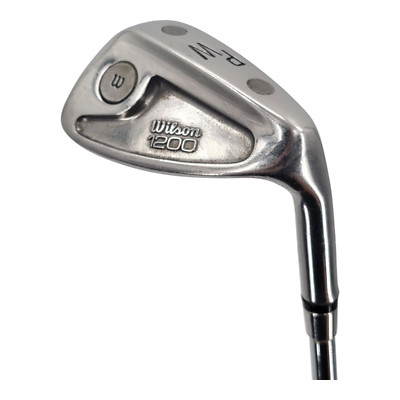 Wilson 1200 Mens RH Golf Club Pitching Wedge Steel Shaft Original Grip ...