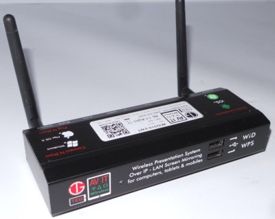 TEQ AVIT WiD510-ENT VGA/HDMI WIFI Presentation System W/ UK PSU ...