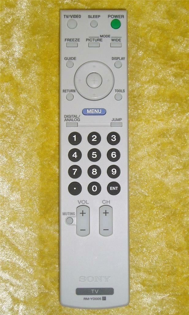 SONY Remote Control RM-YD005 Suitable RM-GD001 KDL40X2000 KDL46X2000 KDS60R2000 | eBay Australia