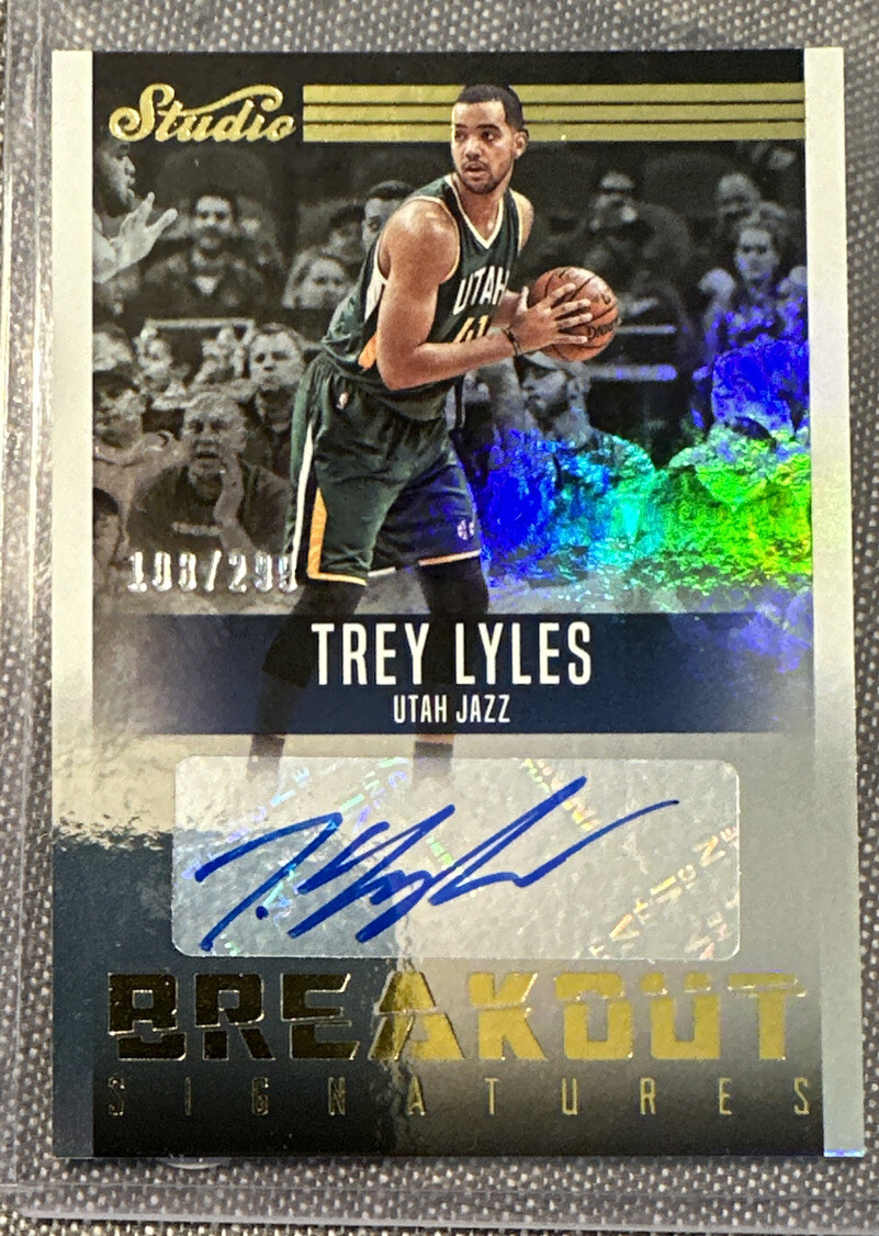 2016-17 Studio Breakout Signatures #22 Trey Lyles Autograph /299 | eBay