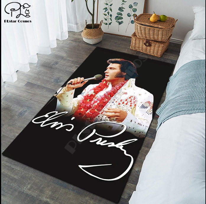 The King Elvis Presley Carpet Living room Bedroom Anti-Slip Rug 3D ...
