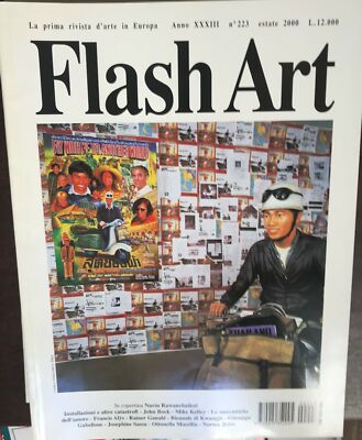 Rivista FLASH ART n. 223/2000 Antonella Mocellin, Giuseppe Gabellone ...