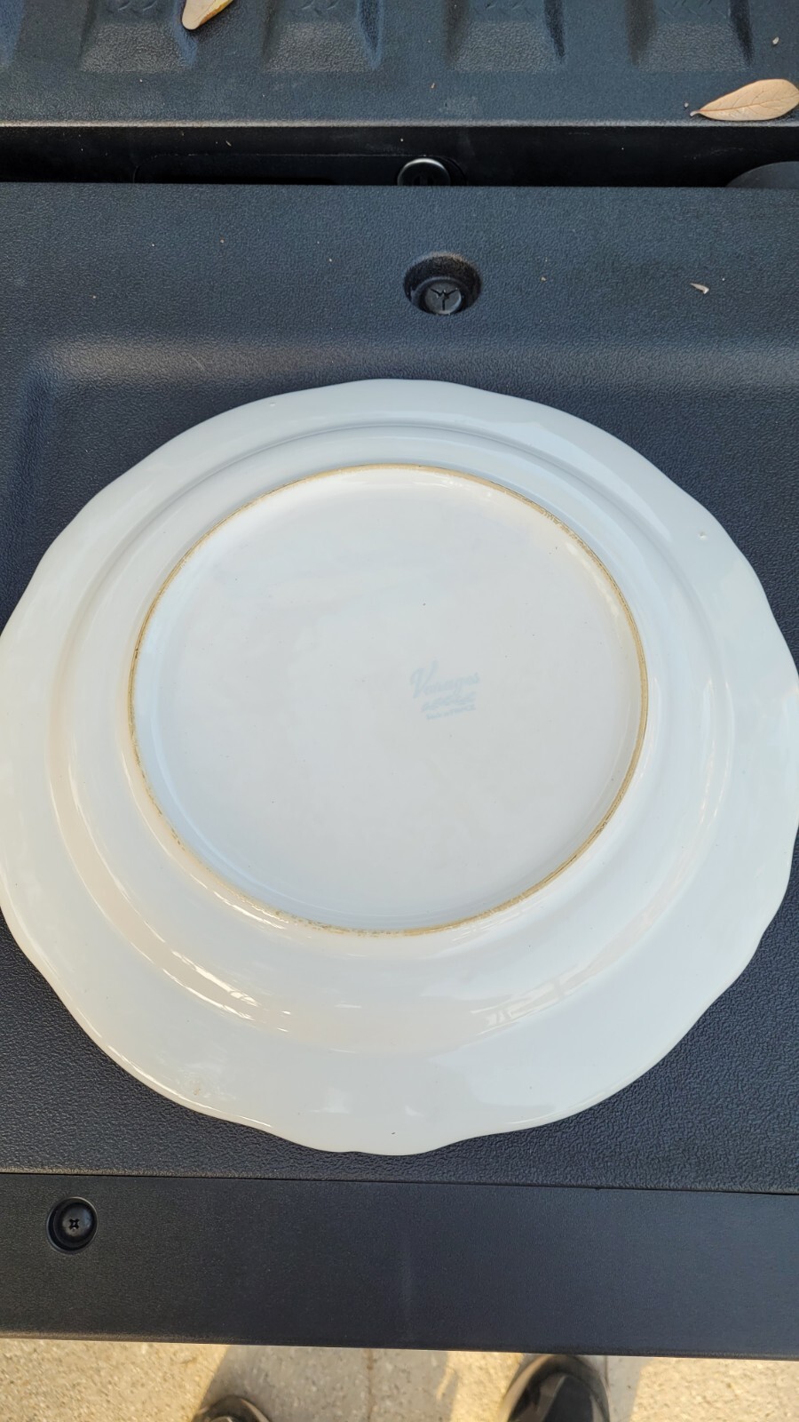 Varages France Hand Painted 12" Chop/Dinner Plate | eBay