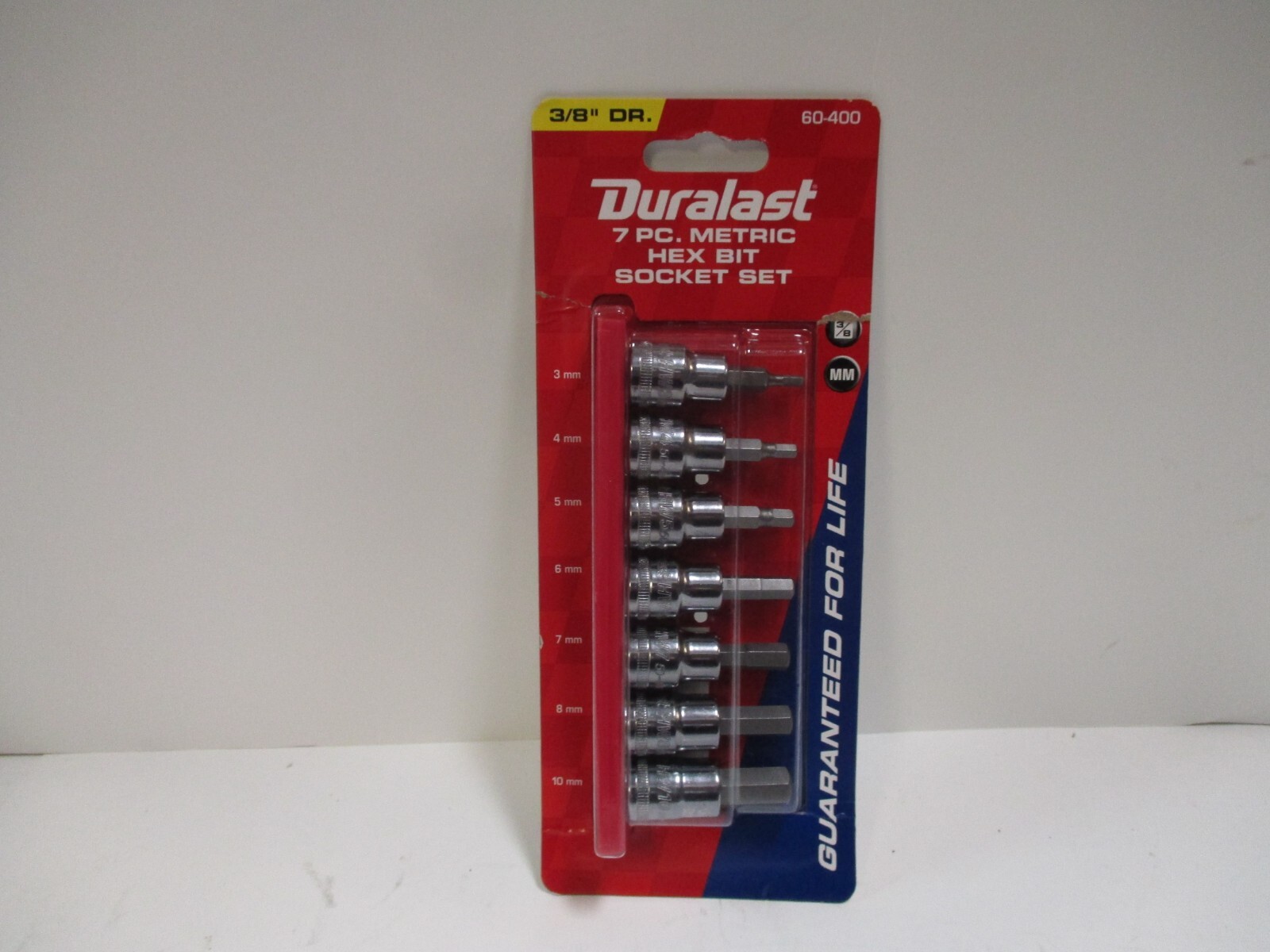 Duralast 3/8in Drive Hex Bit Socket Set 7 Piece # 60-400 | eBay