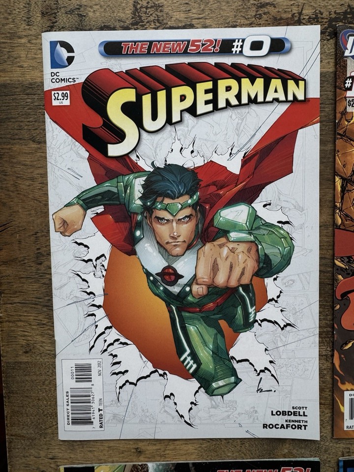SUPERMAN NEW 52 #0 1 - 52 SET LOT FULL RUN (2011) DC • GEORGE PEREZ ...