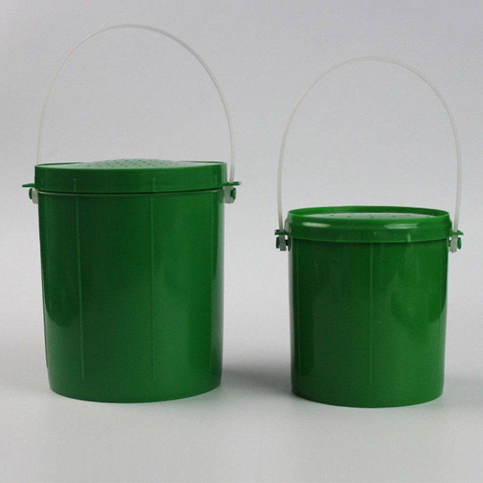 2 Pcs Worm Bucket for Fishing Buckets Live Bait Containers Worms | eBay ...