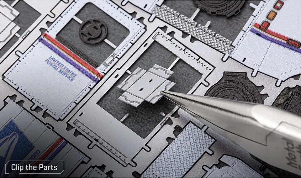 LLV Mail Truck White USPS United States Postal Service Model Kit by ...