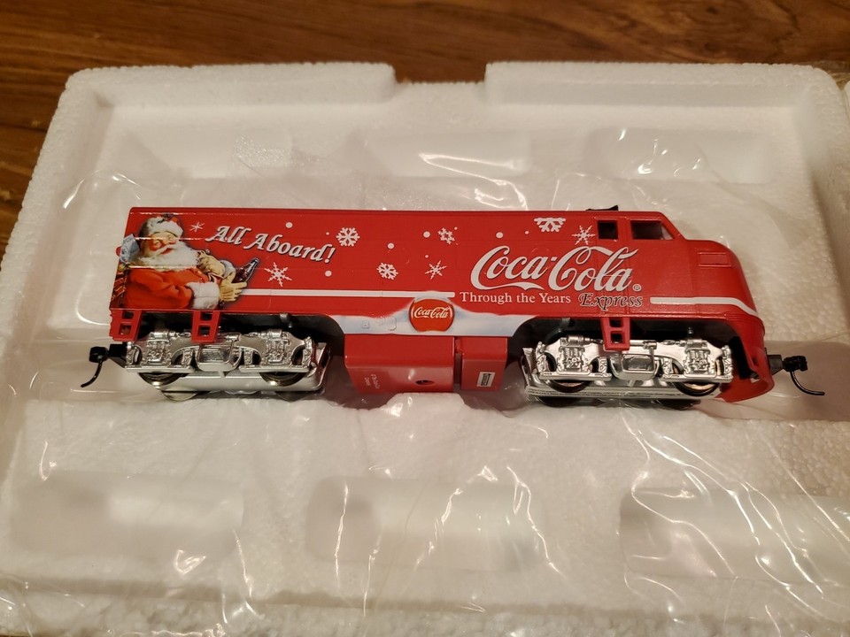 Coca-Cola Locomotive Thru The Years Express F3 Train Engine Hawthorne ...