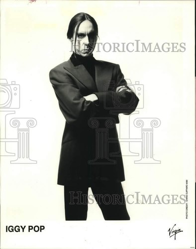 1993 Press Photo Iggy Pop, punk-rock singer, songwriter, musician and ...