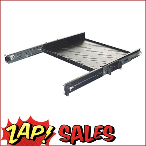 1U 350mm Deep Sliding 19" Rack Shelf H5340A 9321758193389 | eBay