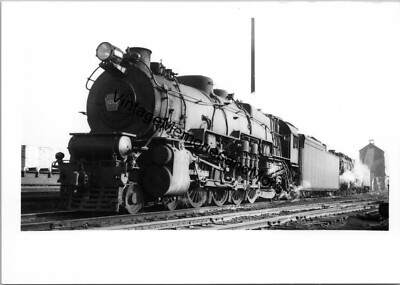 Vintage Pennsylvania Railroad 6788 Steam Locomotive 3.5" x 7" Real ...