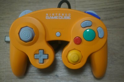 RARE Game Cube Wii Super Orange Original controller Nintendo Official 1 ...