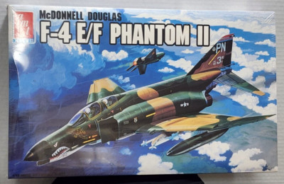 McDonnell Douglas F-4 E/F PHANTOM II 1:72 Vtg amt ERTL 1988 NEW FACTORY ...