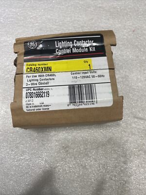 CR460XMN GE LIGHTING CONTACTOR CONTROL MODULE KIT 110/120VAC NEW | eBay