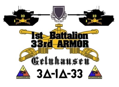 Address Labels - 1st Battalion - 33rd Armor | eBay