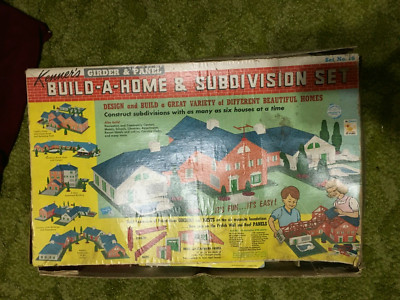 Kenner's Girder and Panel 1962 Build-A-Home & Subdivision Set No. 16 | eBay