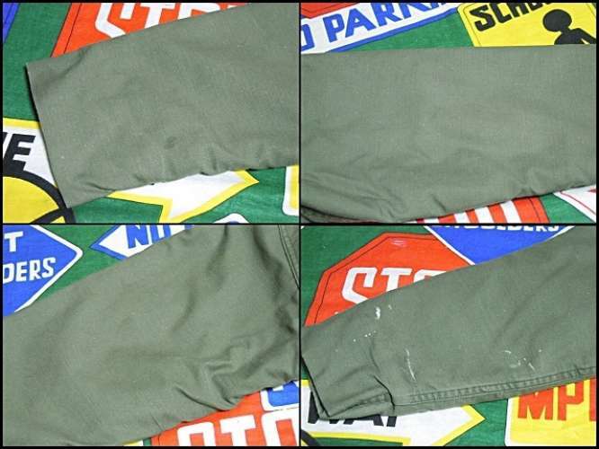 US Navy 1970s Vintage A-2 Deck Jacket Olive Green Bac… - Gem